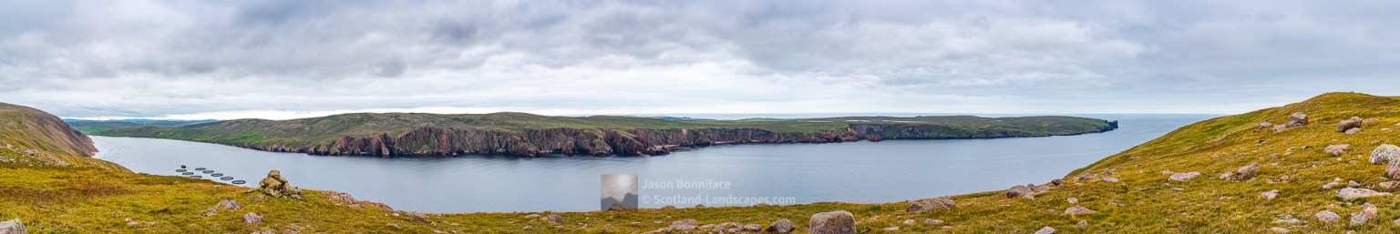 Scotland-Landscapes.com - Exploring Ronas Hill, the Lang Ayre and Turls ...