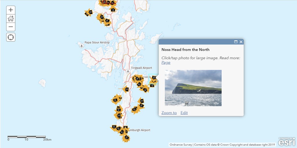 Scotland-Landscapes.com - Shetland Islands Interactive Map